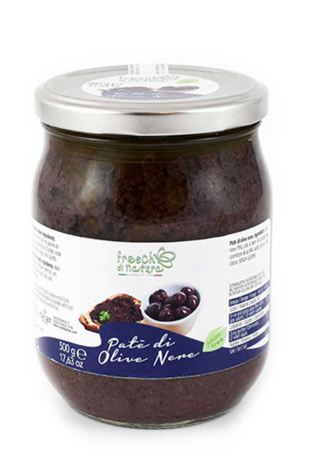 Paté of Black Olives - 500g - NORD SALSE SRL - MyBusinessCibus