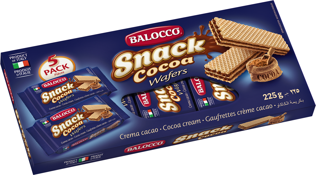 WAFER CACAO MULTIPACK - BALOCCO SPA - MyBusinessCibus