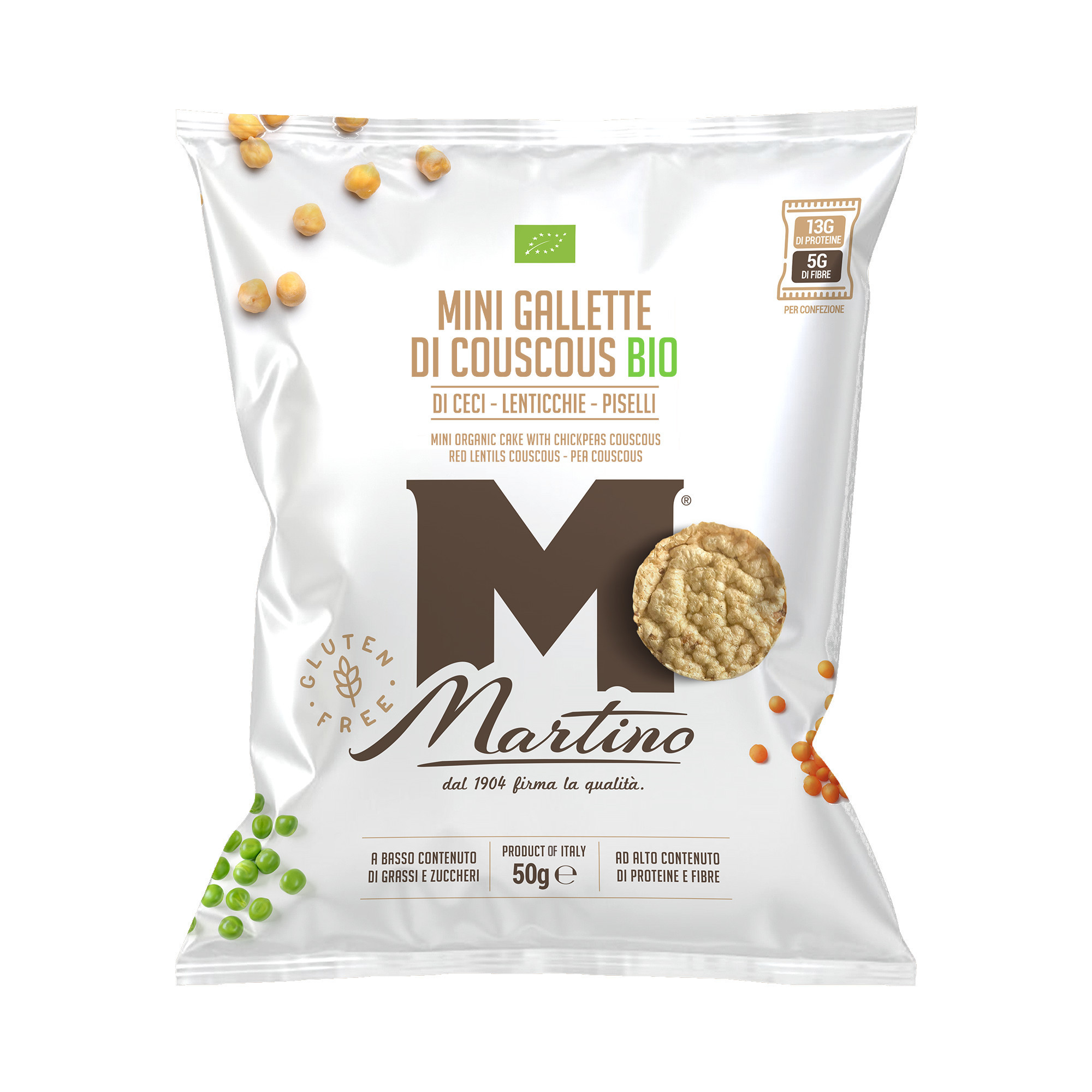 MINI ORGANIC COUSCOUS CAKE WITH CHICKPEAS COUSCOUS, RED LENTILS ...